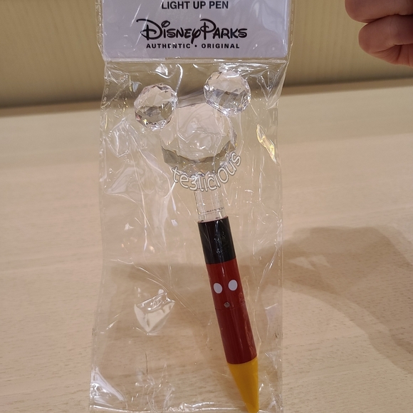 Disney | Office | Disney Parks Mickey Mouse Light Up Pen | Poshmark